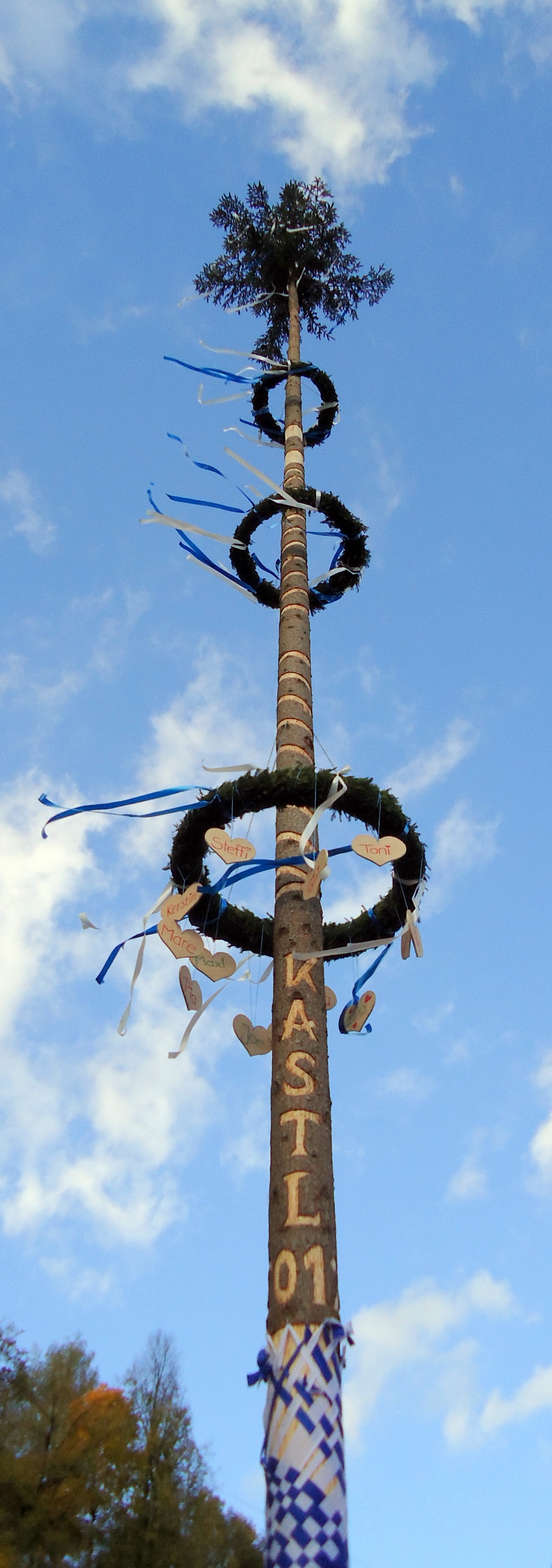 Kirwabaum 2012 – Kirwa Kastl – Tradition im Lauterachtal